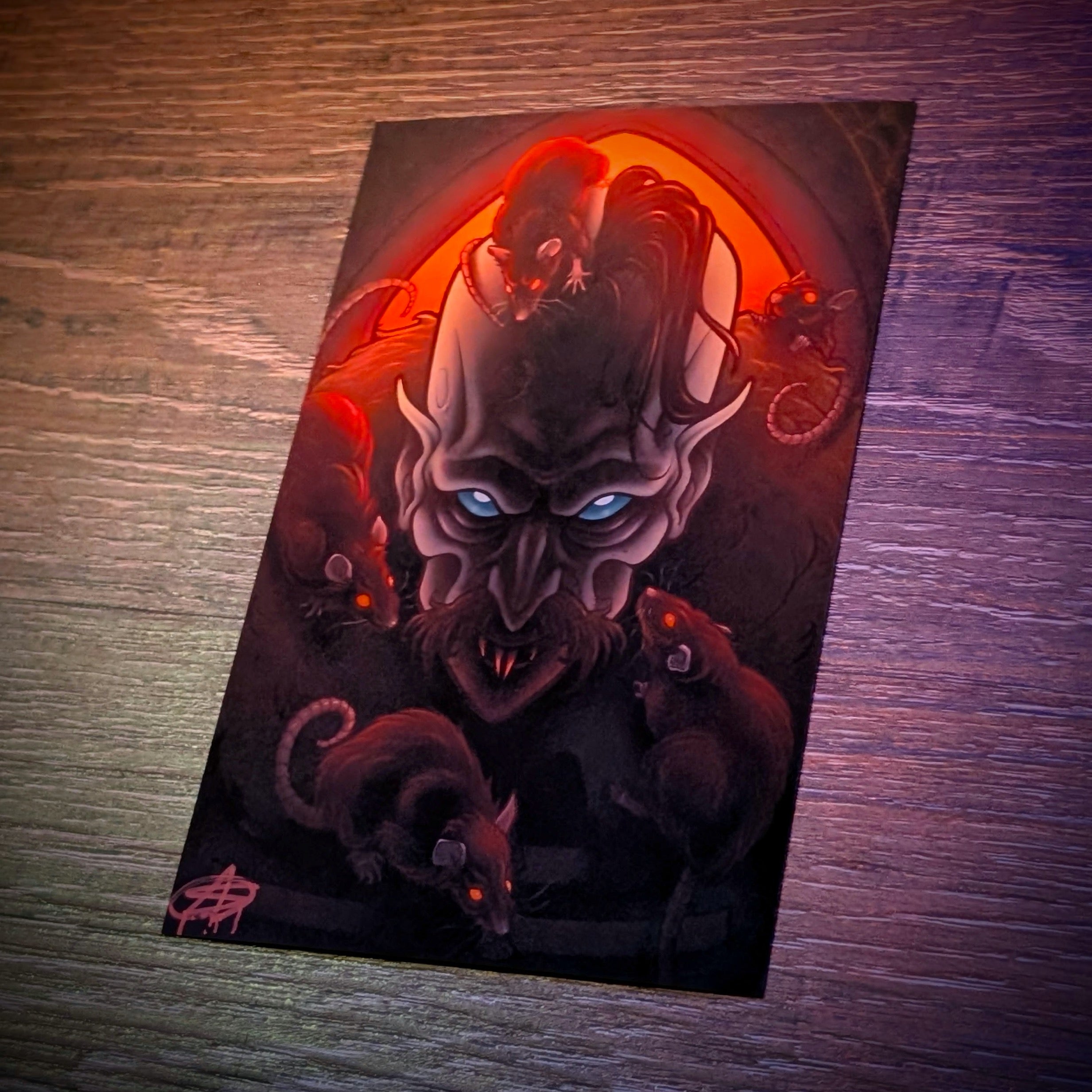Count Orlok Mini Print – candycorncrypt