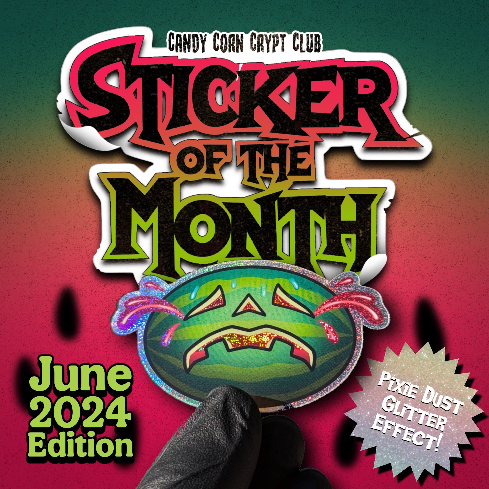Sticker of the Month #28 – candycorncrypt