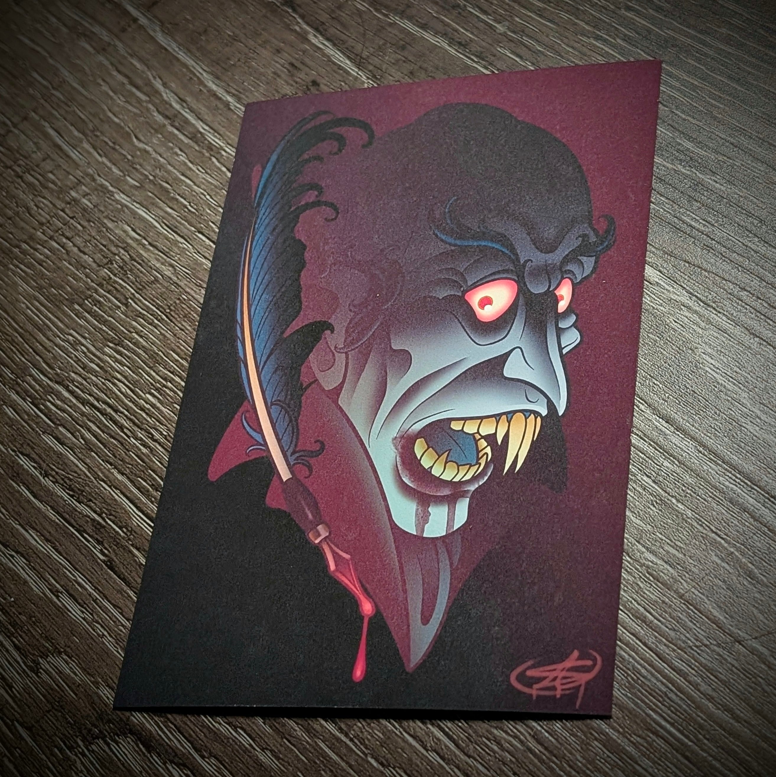 Nosferatu Mini Print – candycorncrypt
