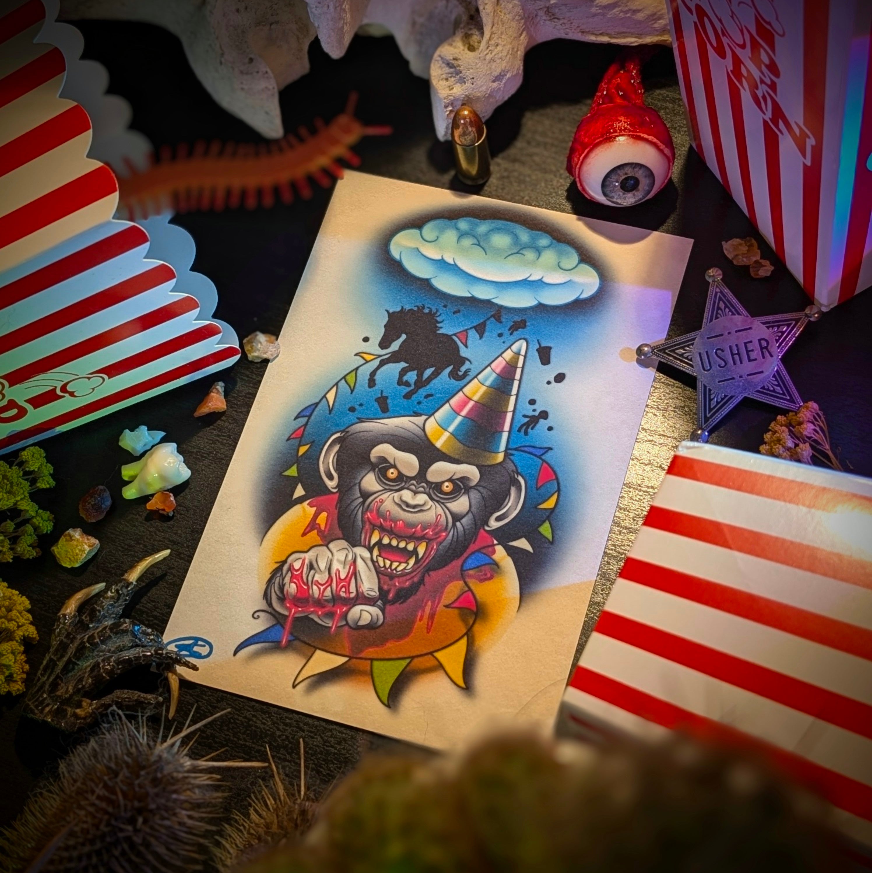 NOPE Mini Print – candycorncrypt