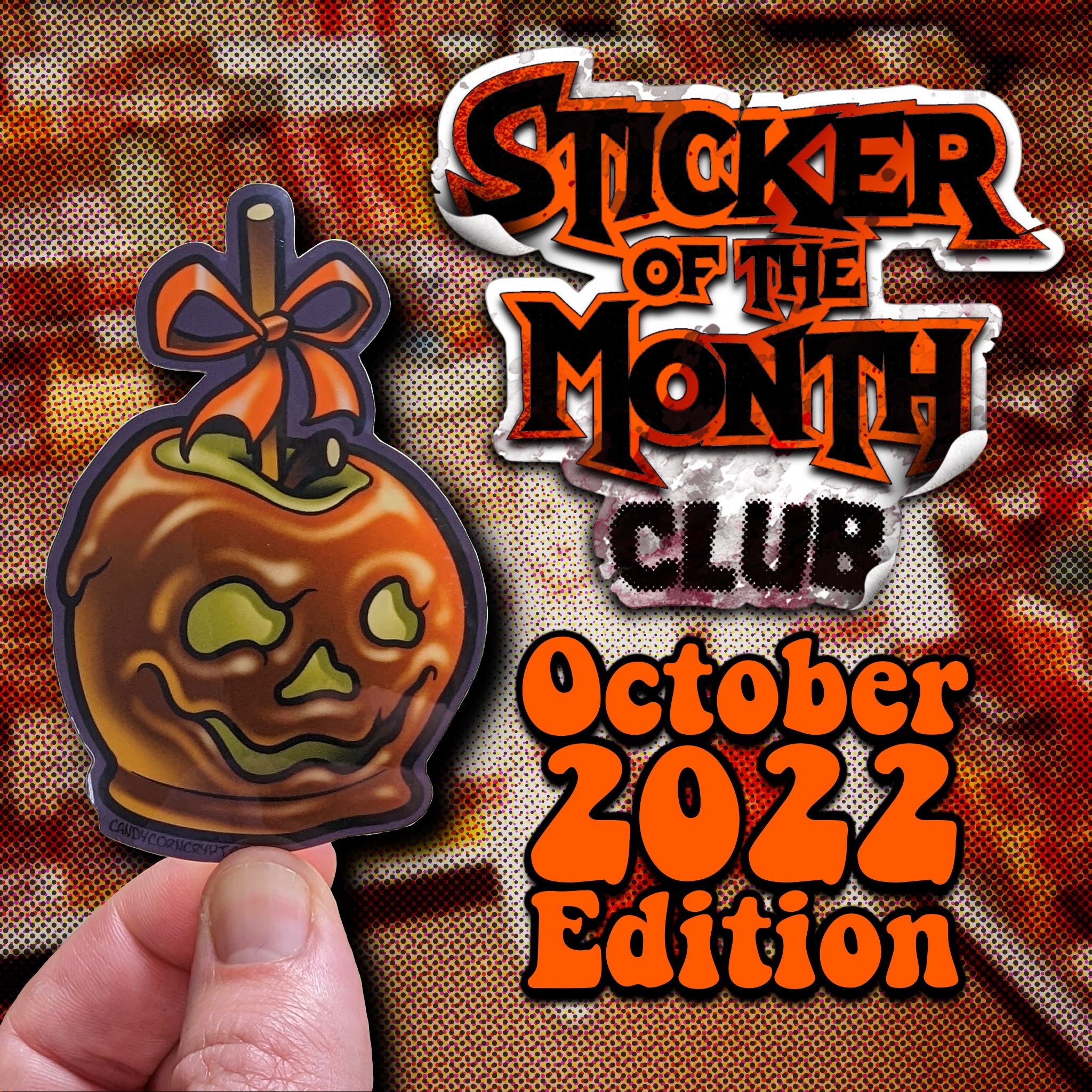 Sticker of the Month #12 – candycorncrypt