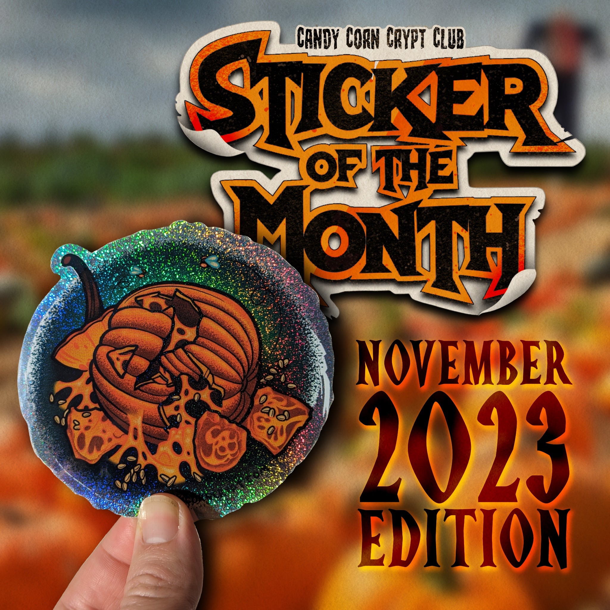 Sticker of the Month #21 – candycorncrypt