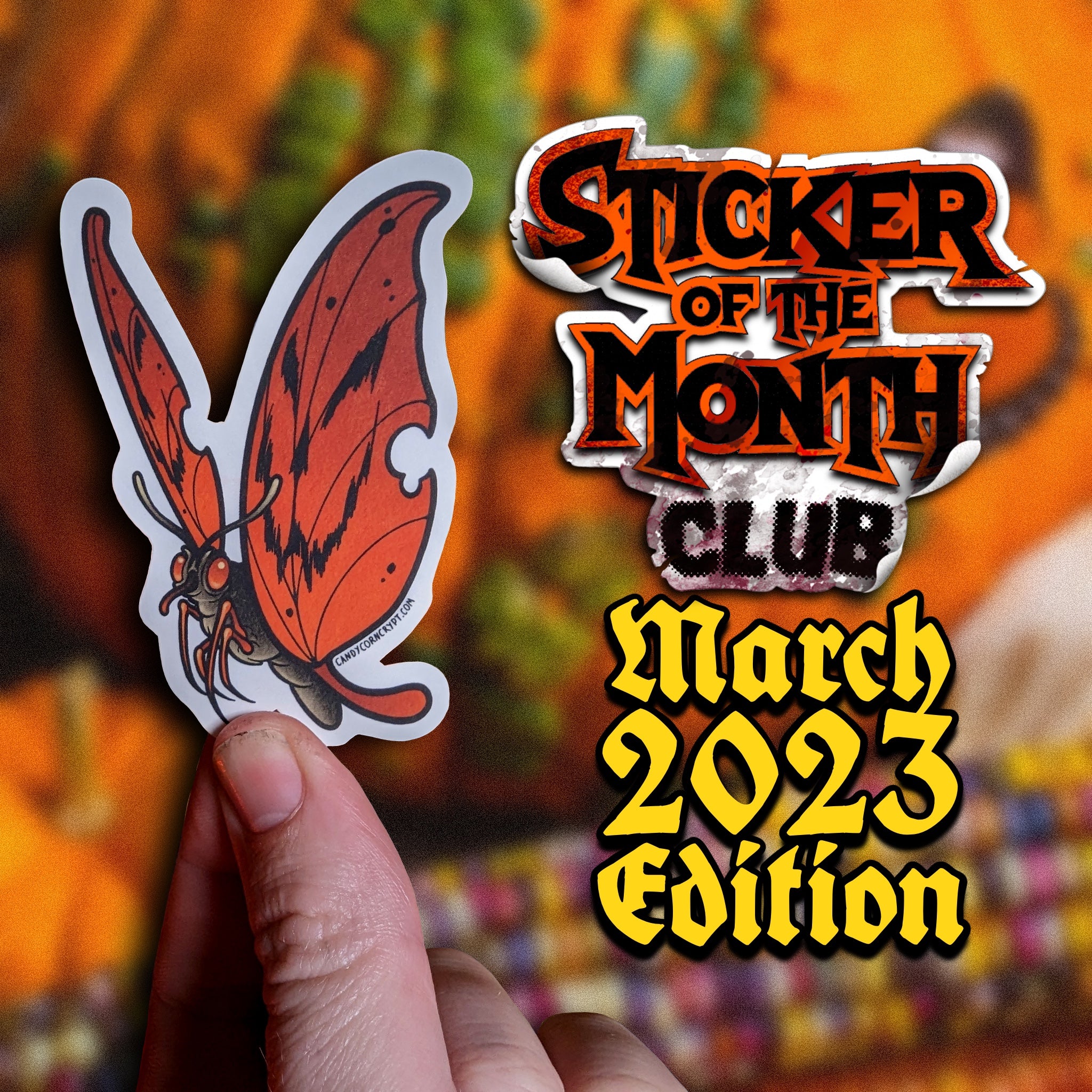 Sticker of the Month #13 – candycorncrypt